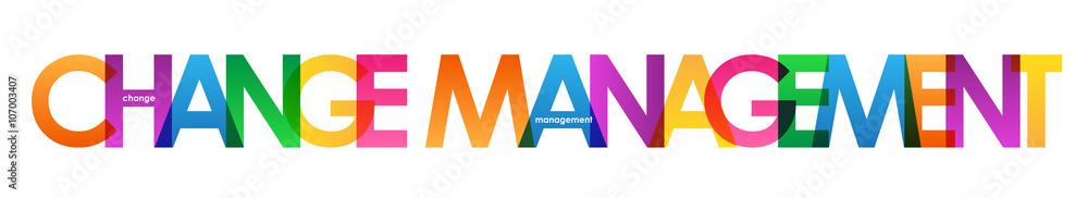 CHANGE MANAGEMENT Vector Letters Icon Stock Vector | Adobe Stock