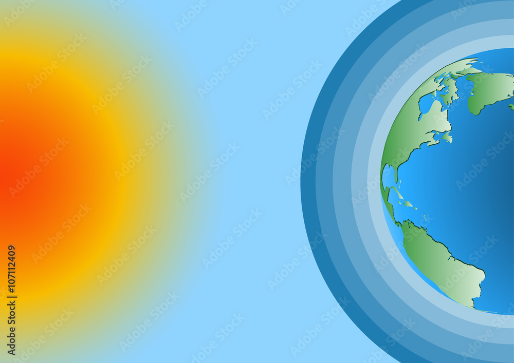 .Infographics design with environment in nature global warming .Illegal ...
