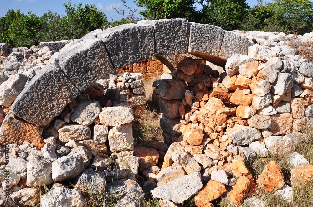 Sinekkale - Roman and Byzantine ruins in Cilicia Stock Photo | Adobe Stock