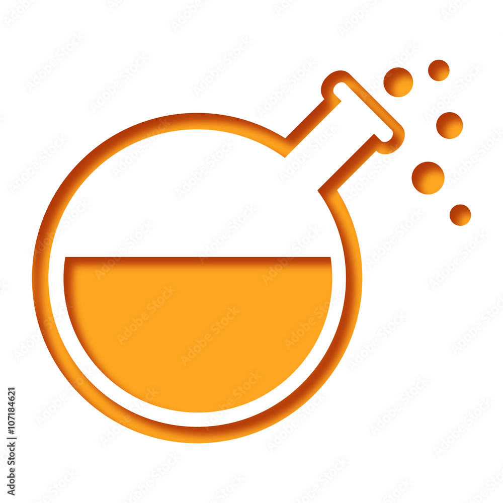 Logo chimie. Stock Vector | Adobe Stock