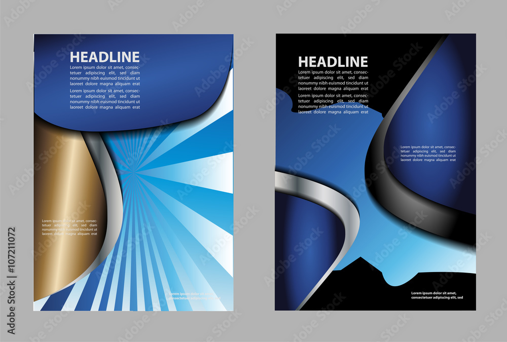 Professional business design layout template or corporate banner design ...