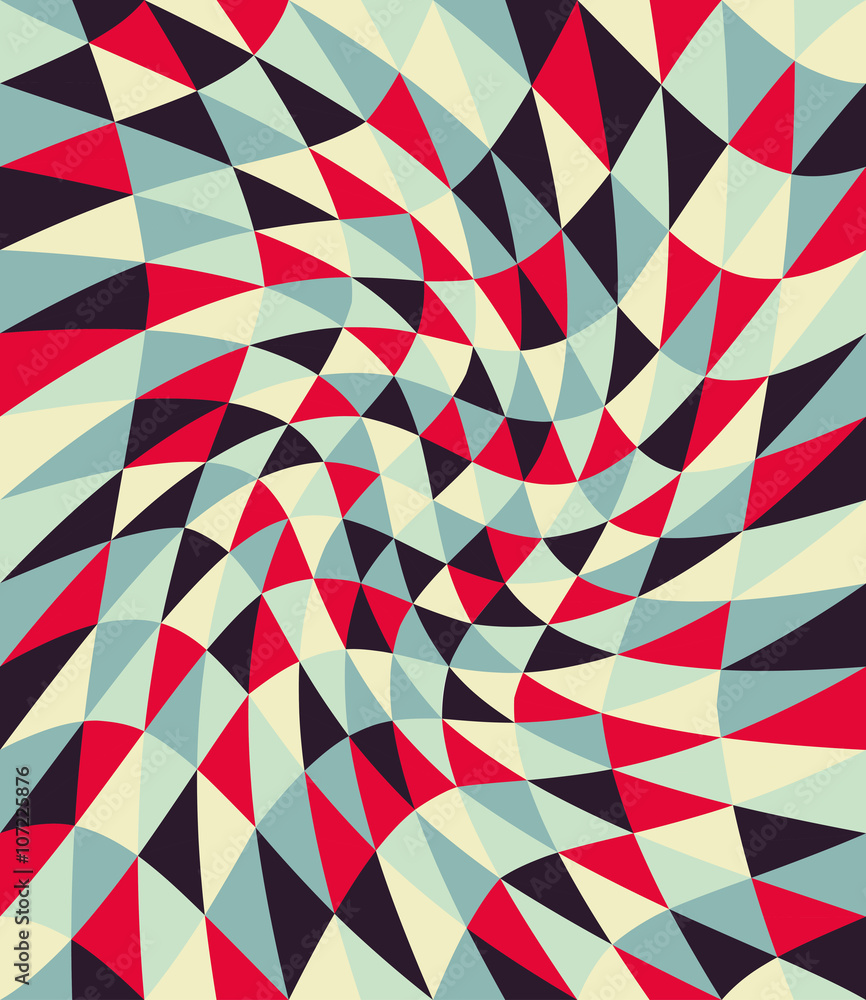 Colorful Modern Geometric Pattern