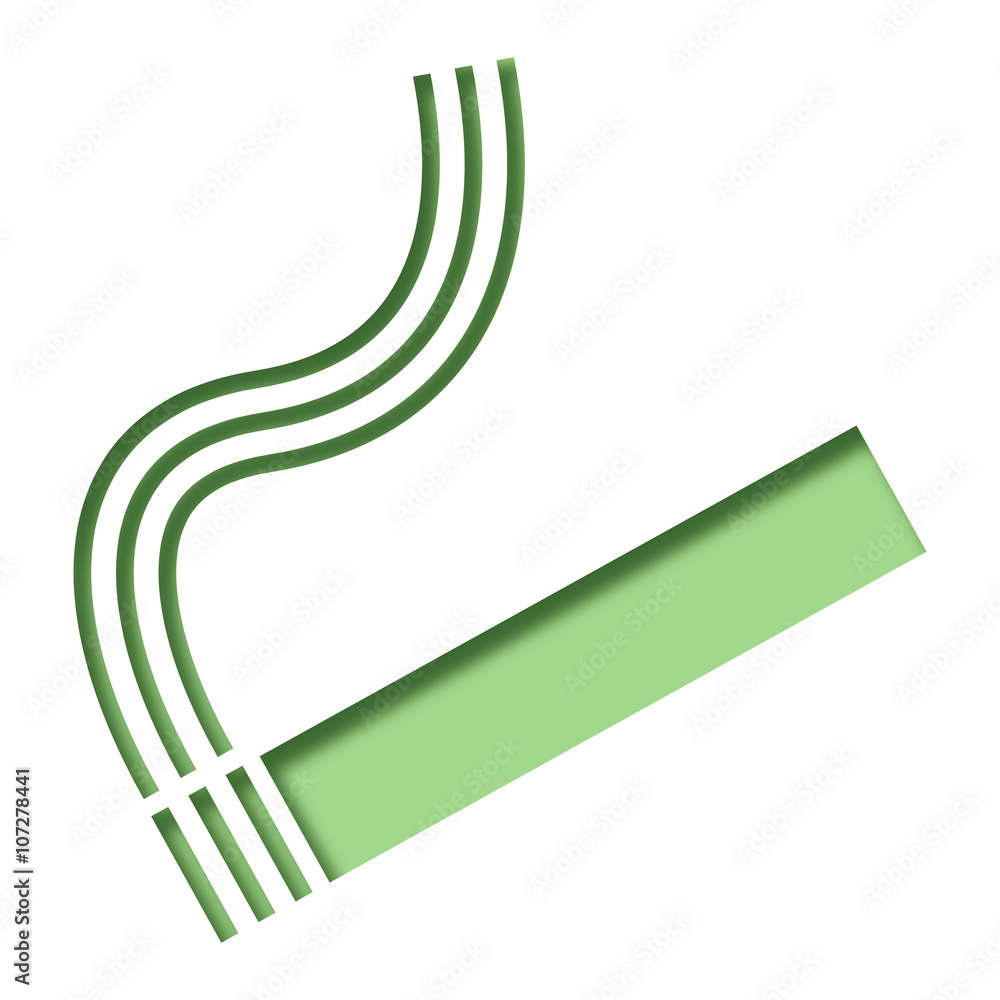 Logo cigarette. Stock Vector | Adobe Stock