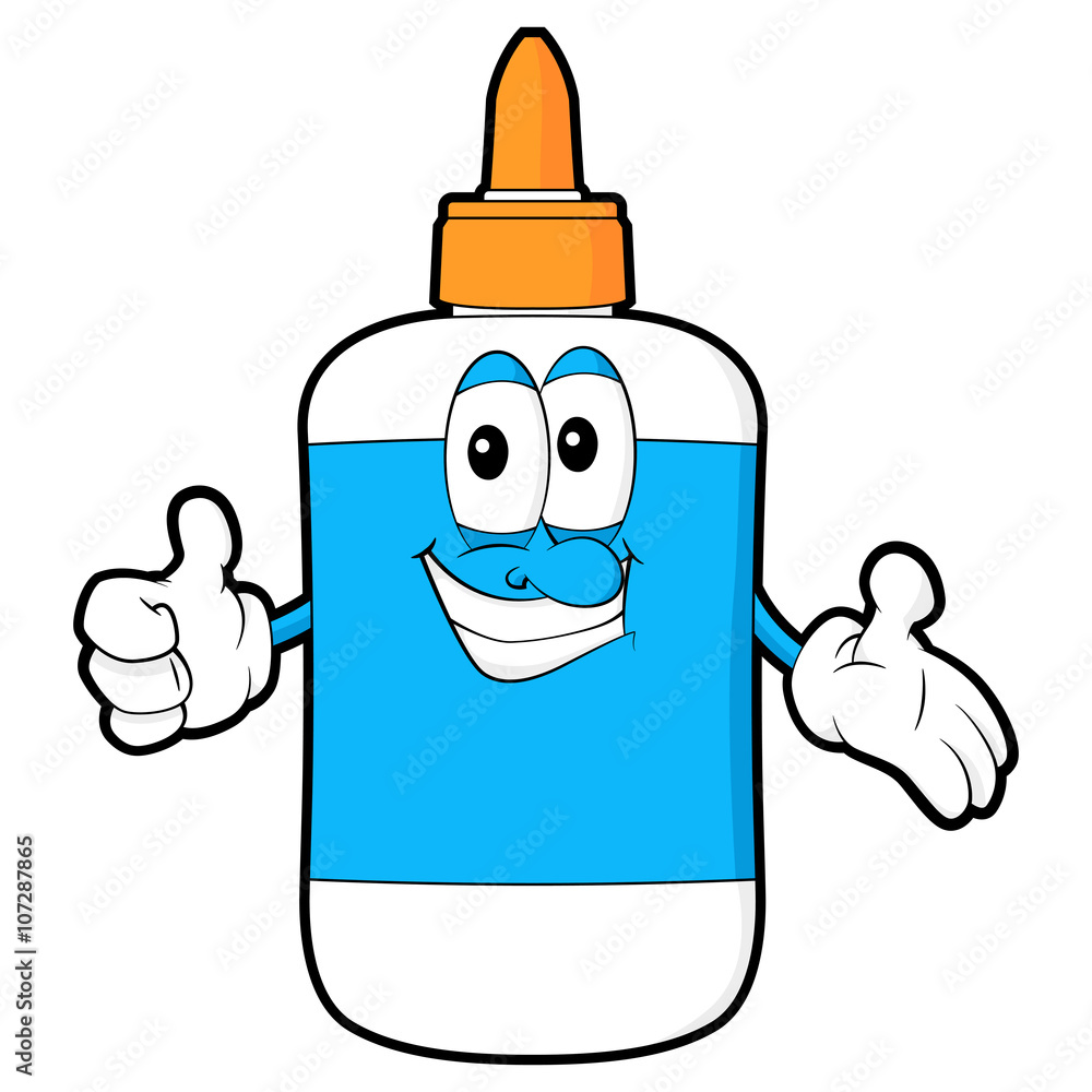 Glue Bottle Clipart