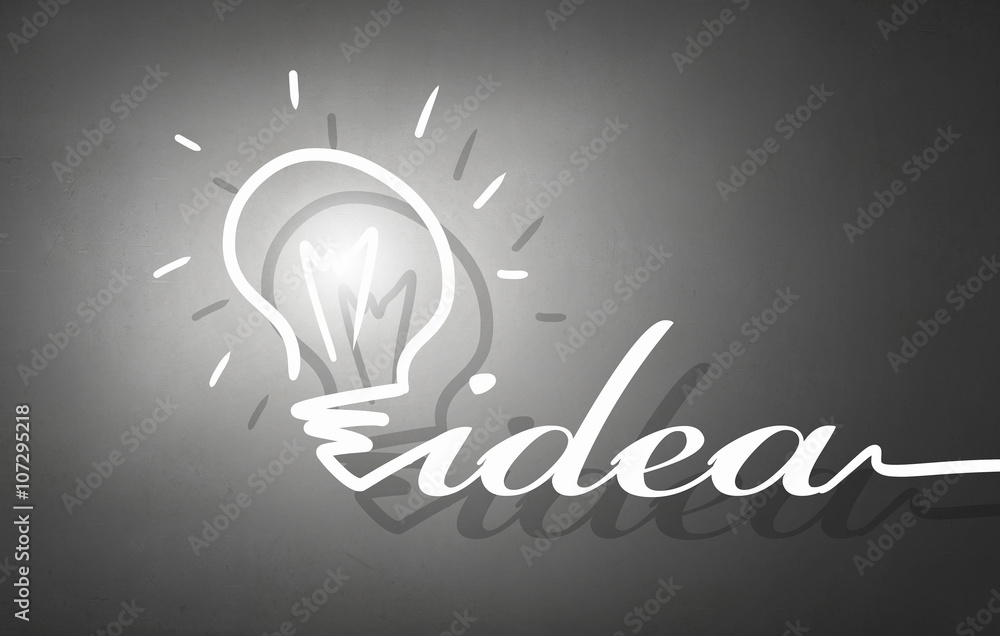 Idea background image Stock-Illustration | Adobe Stock
