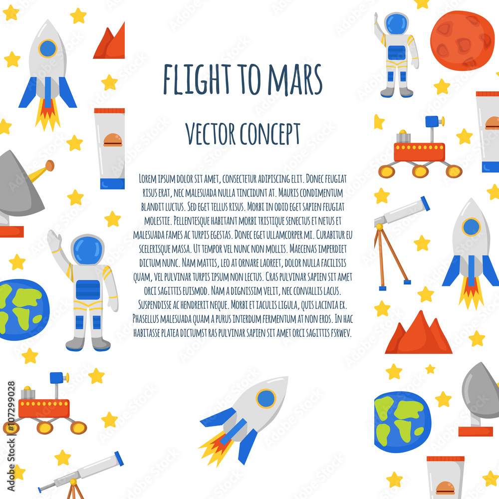 Mars Colony Project Cartoons