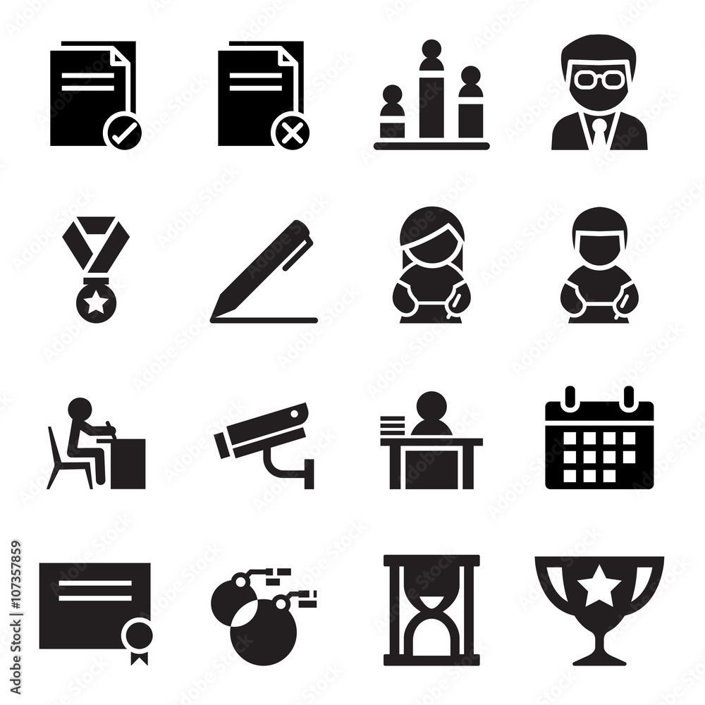 Test icon Stock Vector | Adobe Stock