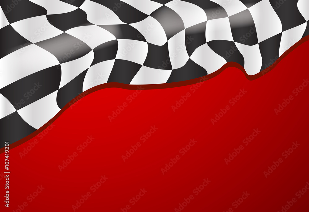 race flag background vector illustration Stock Vector | Adobe Stock