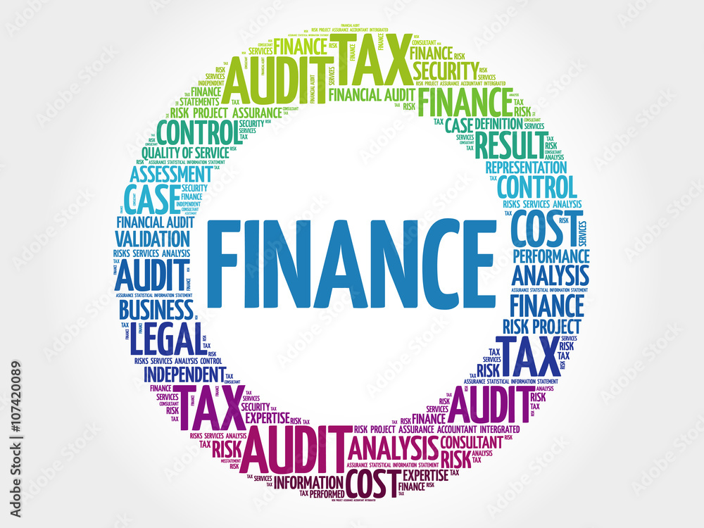 FINANCE word cloud, business concept Stock Vector | Adobe Stock