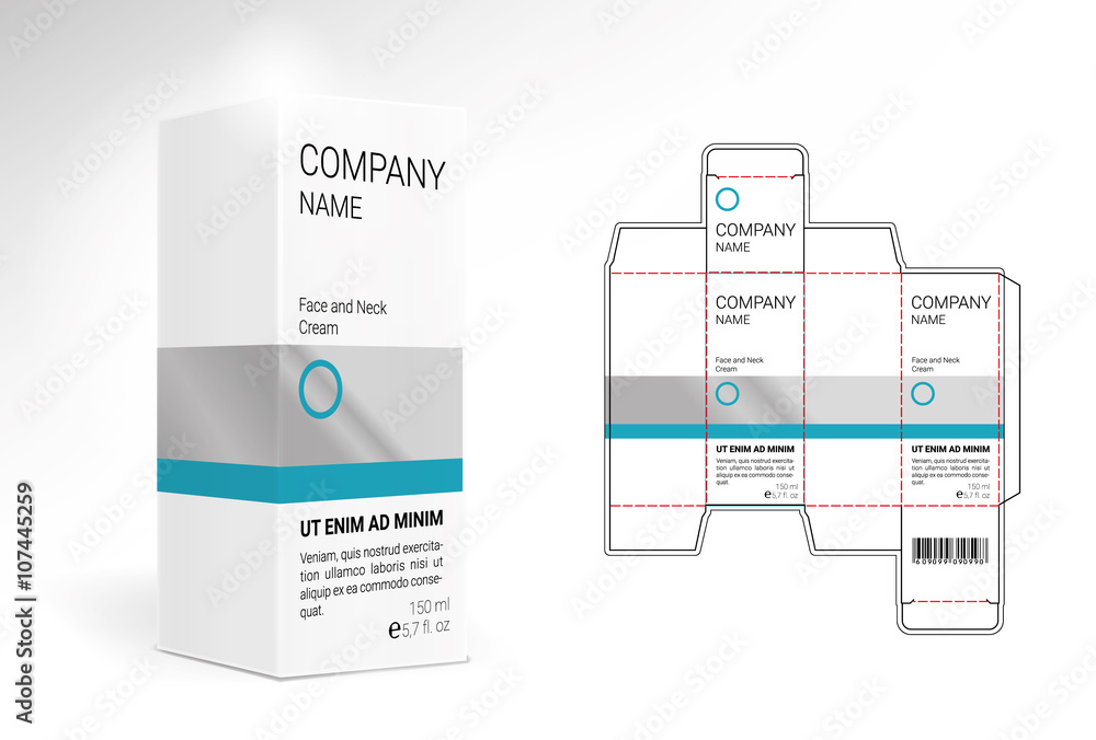 Box design vector Stock Vector | Adobe Stock