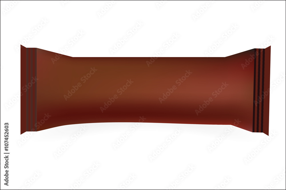 Brown Blank Food Packaging For Biscuit, Wafer, Crackers, Sweets ...