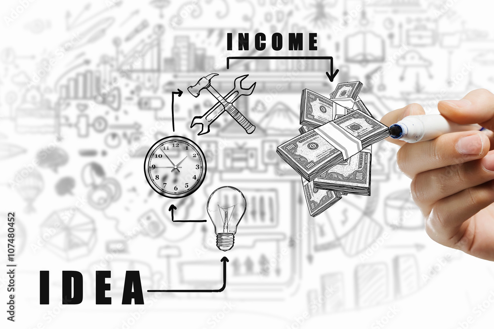 Tools for money making Stock-Foto | Adobe Stock