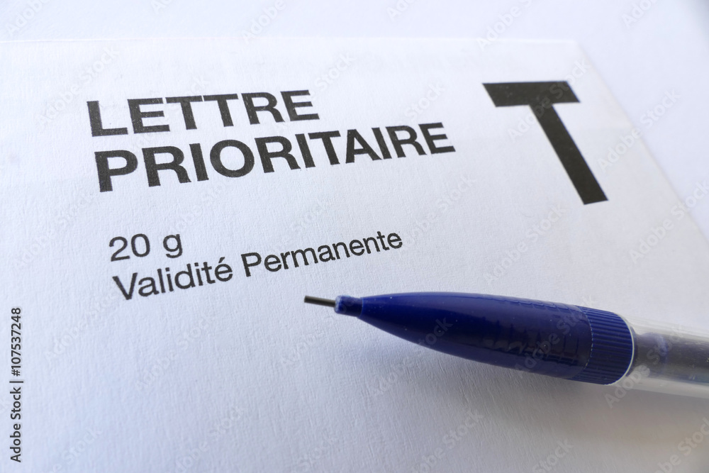 Poster lettre prioritaire – Wall Art | UkPosters