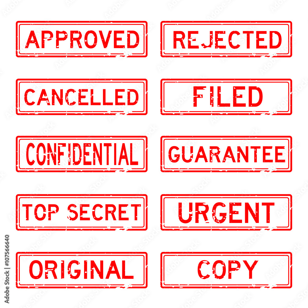 Grunged stamp set Stock Vector | Adobe Stock