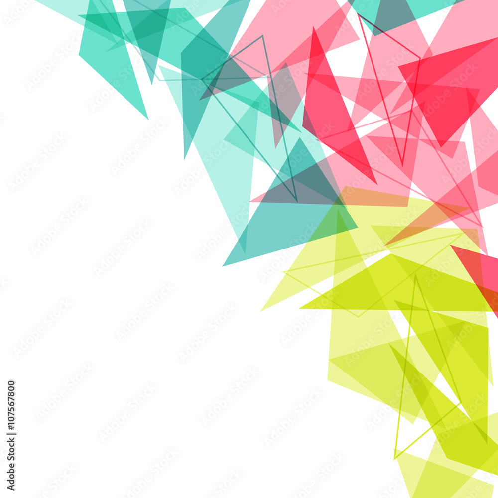 Geometric background Stock Vector | Adobe Stock