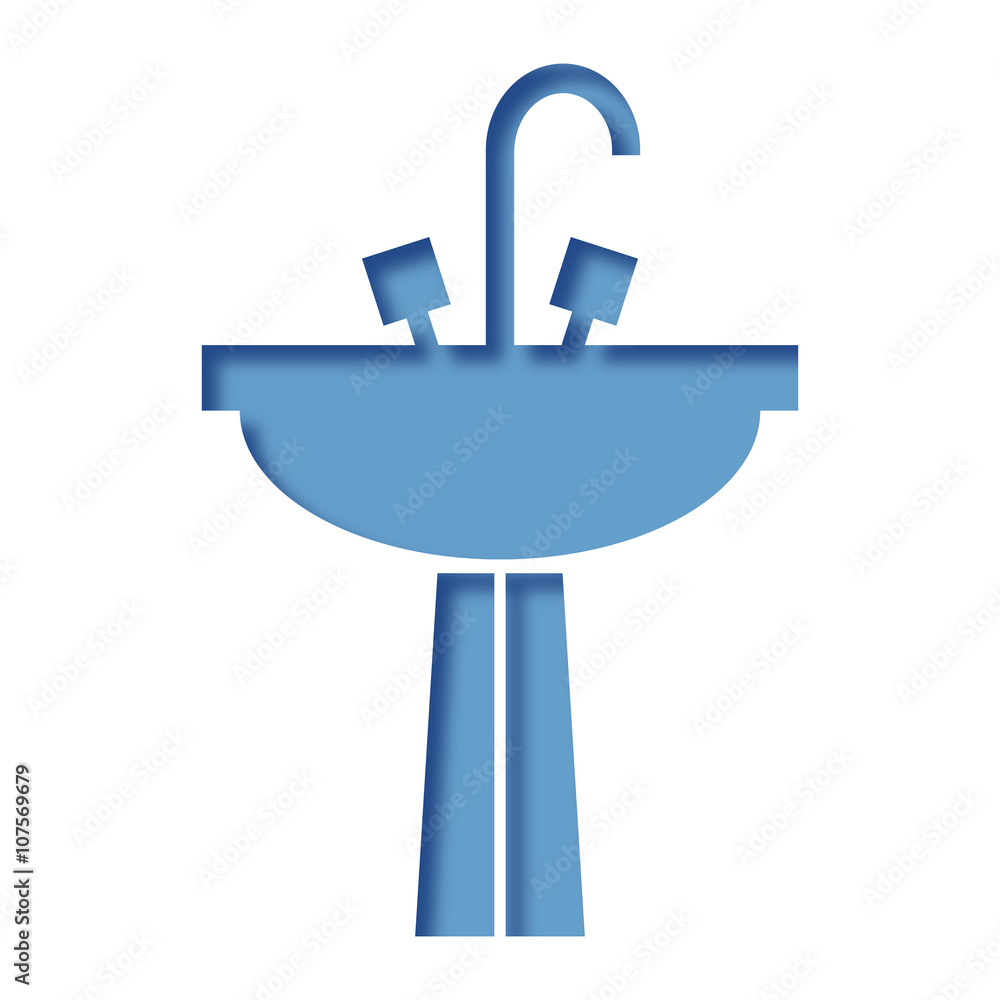 Logo lavabo. Stock Vector | Adobe Stock