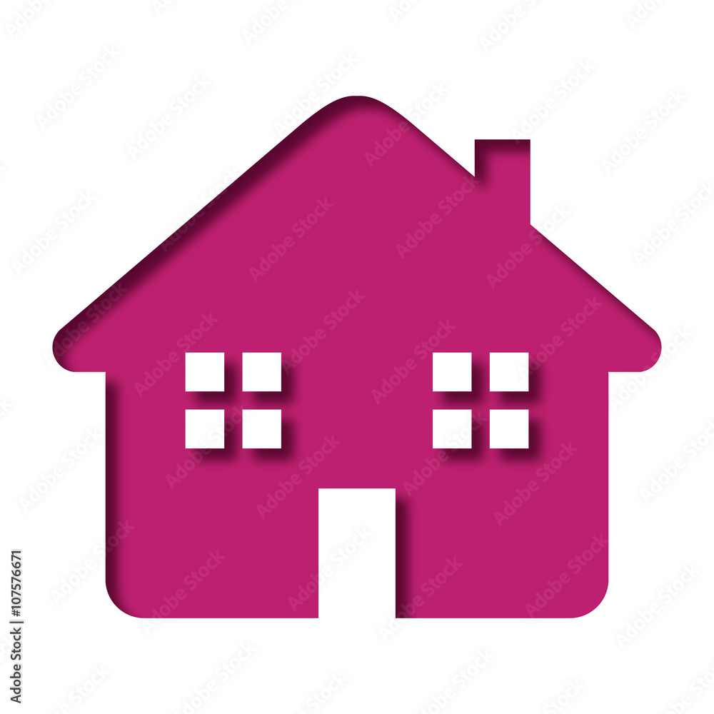 Logo maison. Stock Vector | Adobe Stock