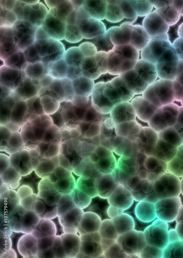 Bacteria Background. Stock Illustration | Adobe Stock