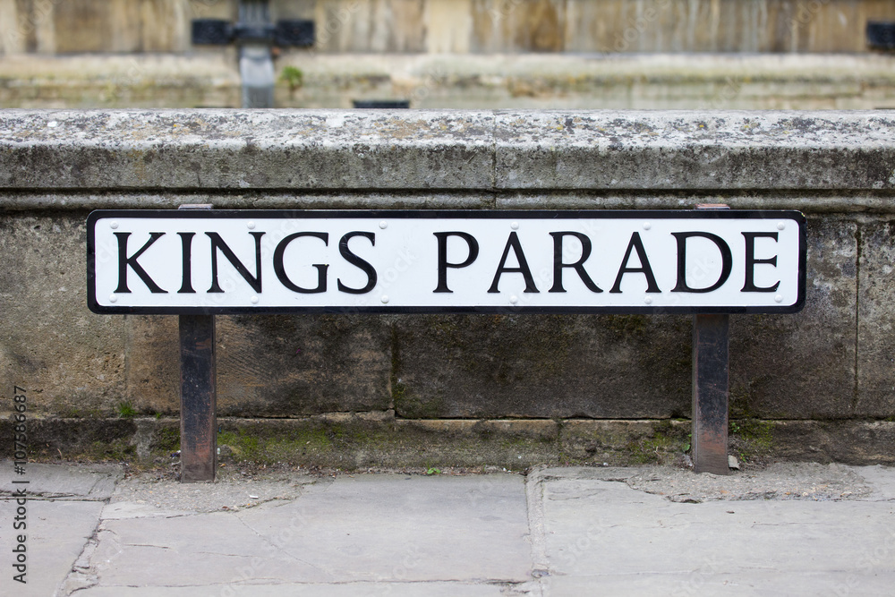 Kings Parade in Cambridge Stock Photo | Adobe Stock