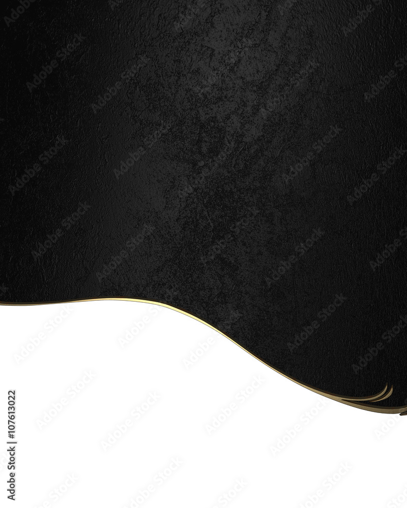 Black Template for design. copy space for ad brochure or announcement ...