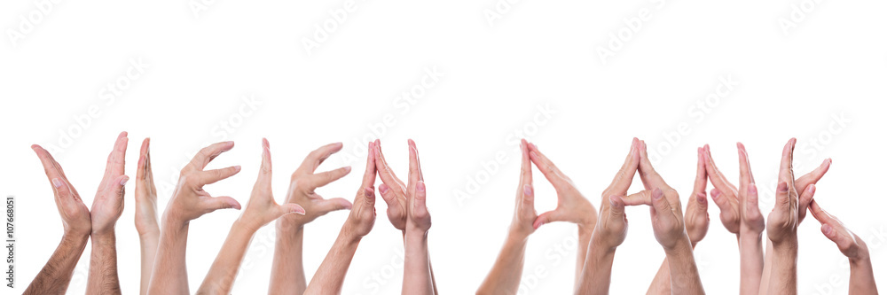 Wort vielen Dank aus Händen Stock Photo | Adobe Stock