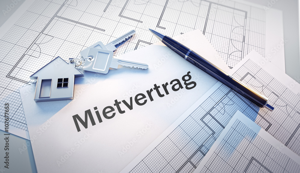 Mietvertrag Stock Illustration | Adobe Stock