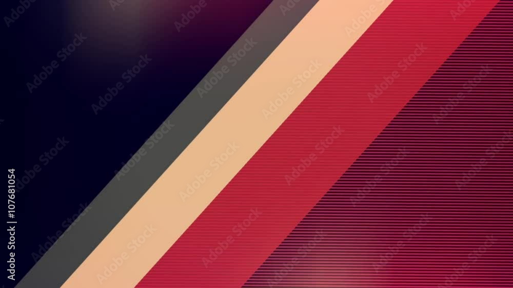 Diagonal colored wipes flat animation on colored background for titles ...