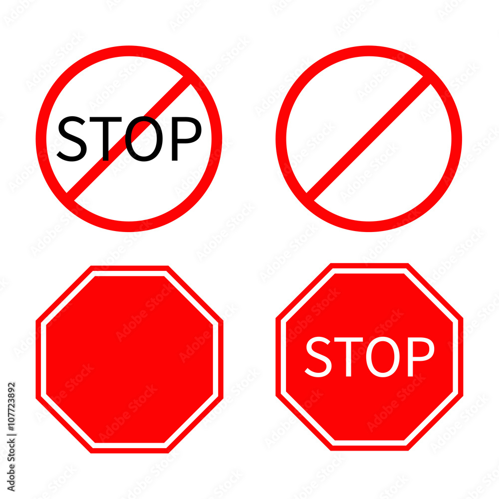 Prohibitory Road Signs