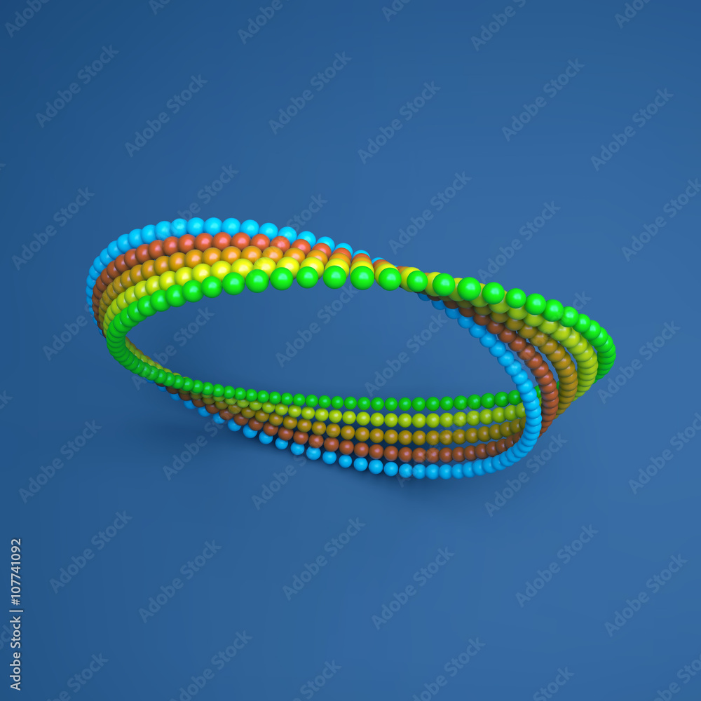 Mobius strip variation. Infinity Sign. Classic Optical Illusion ...