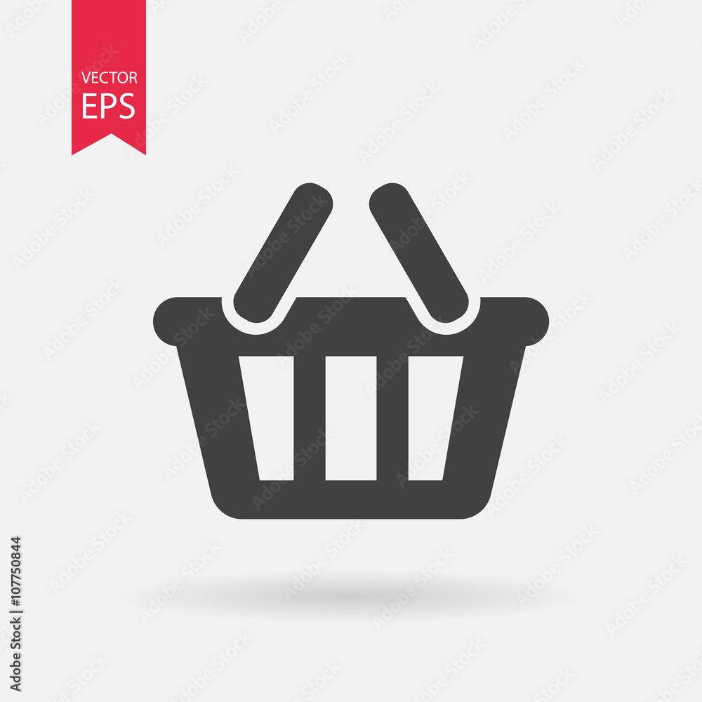 Basket, basket icon, basket icon vector, basket icon ui, basket icon ...