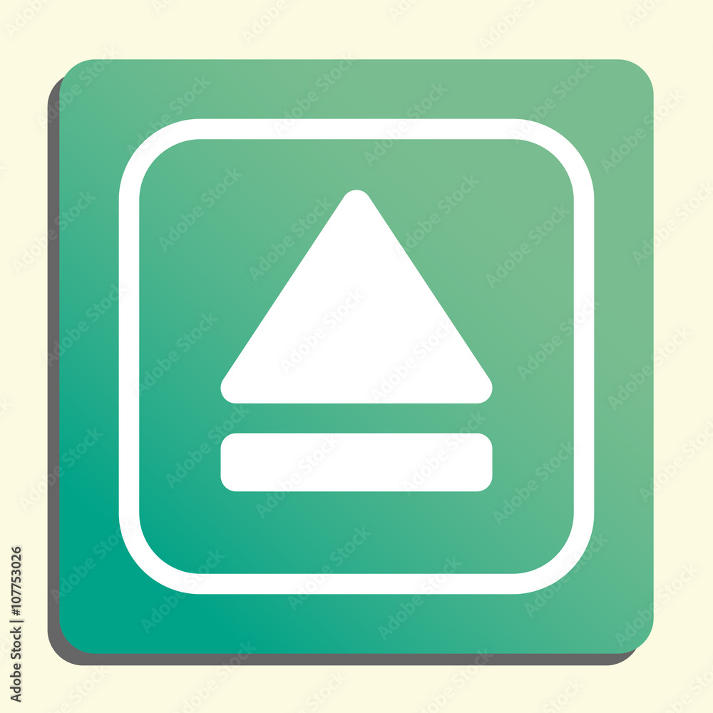 music eject icon, music eject symbol, music eject vector, music eject ...
