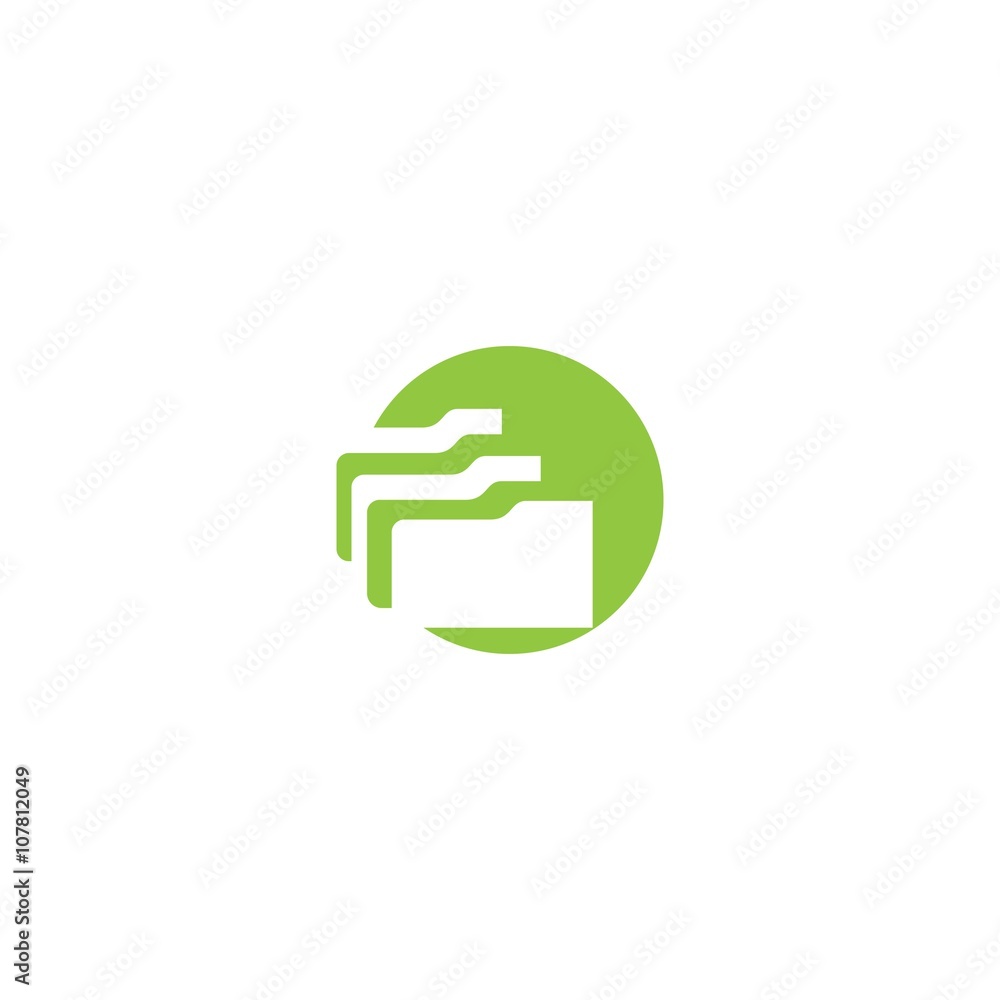 circle data vector logo Stock Vector | Adobe Stock