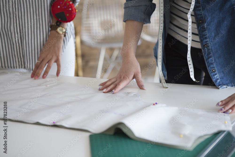 Fabric is cut out as paper Stock Photo | Adobe Stock