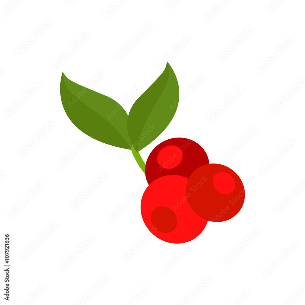 Coffee cherry icon Stock Vector | Adobe Stock