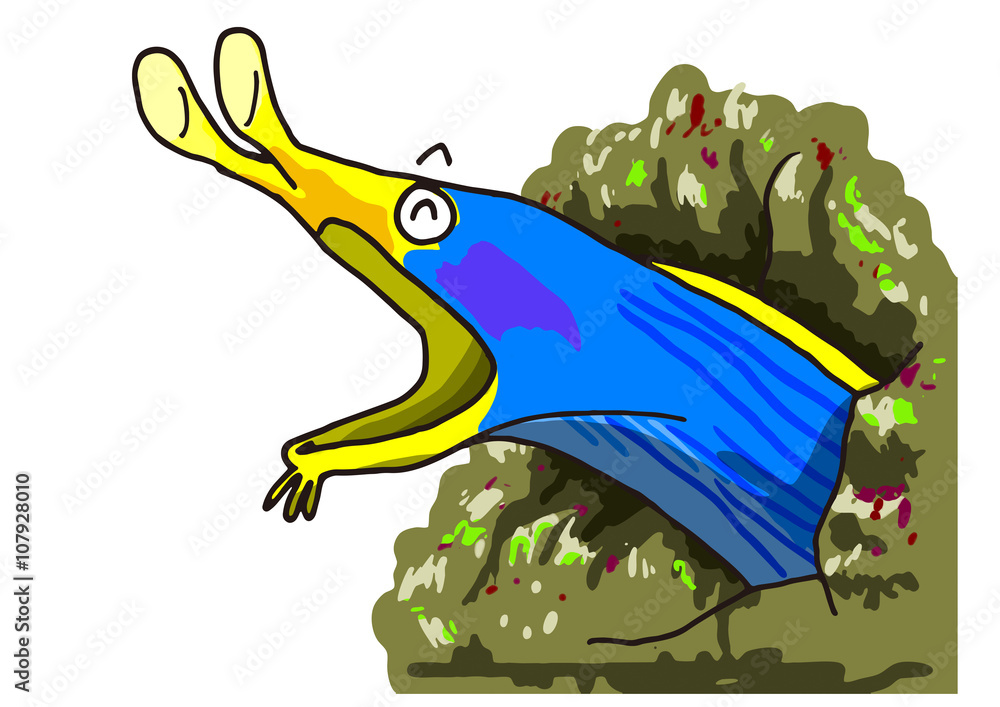 Spongebob Chapped Lips