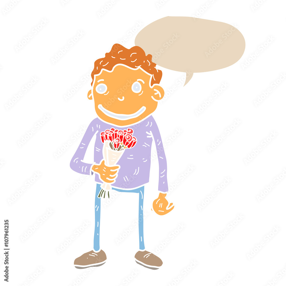 Cartoon date illustration Stock Vector | Adobe Stock