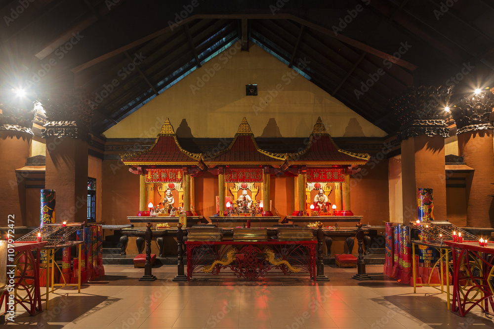 Sanggar Agung Temple or Hong San Tang is a Chinese temple in Surabaya ...