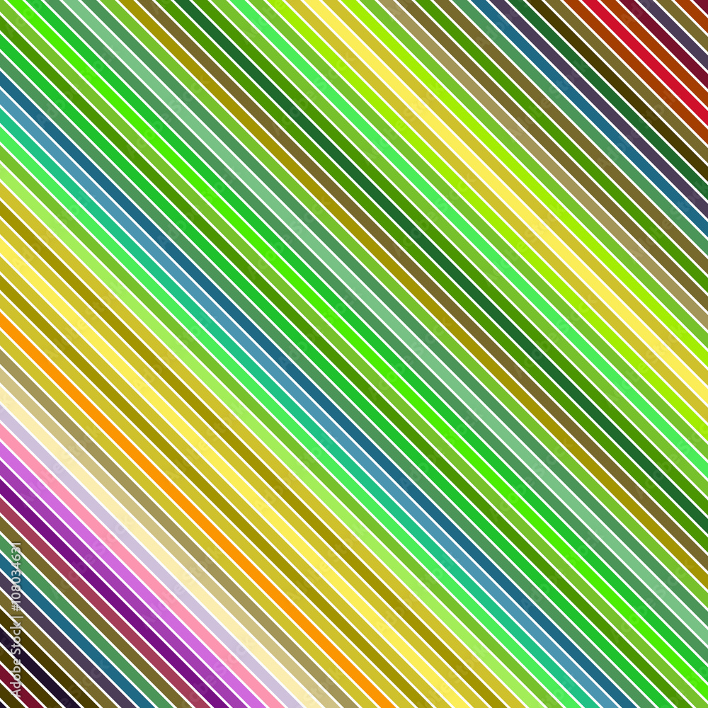 Colorful Diagonal Stripes