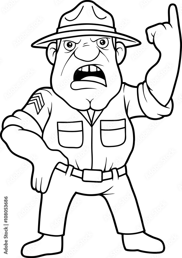 sergeant Stock Vector | Adobe Stock