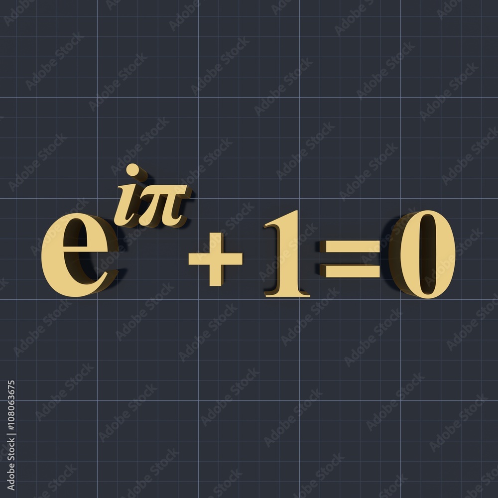 Euler formula Stock Illustration | Adobe Stock
