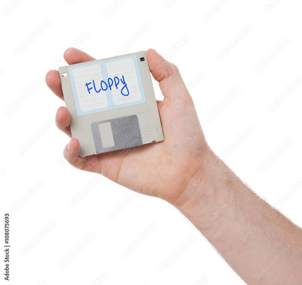 Floppy disk, data storage support Stock Photo | Adobe Stock Floppy disk, data storage support Stock Photo | Adobe Stock