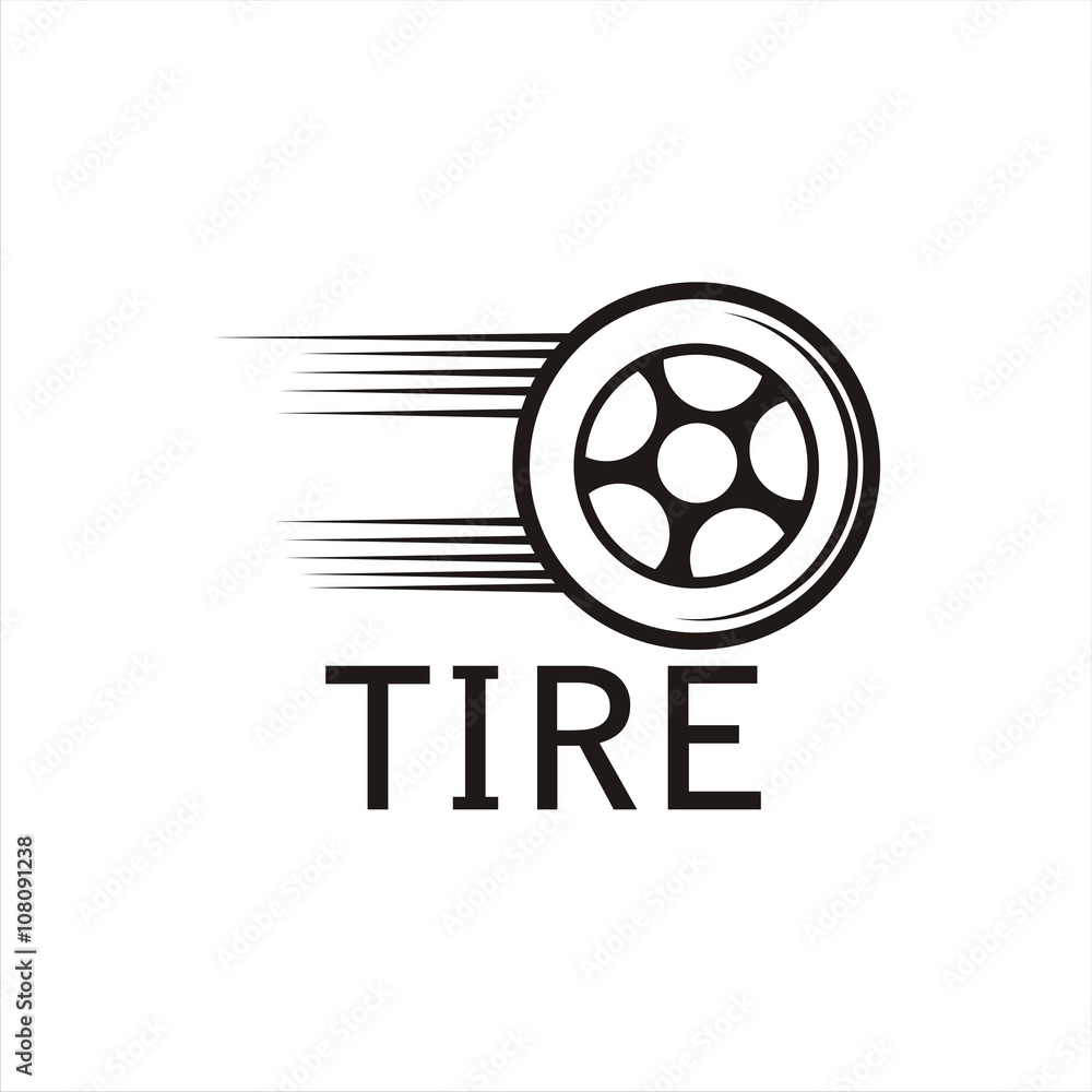 professional tire logo template Stock Vector | Adobe Stock