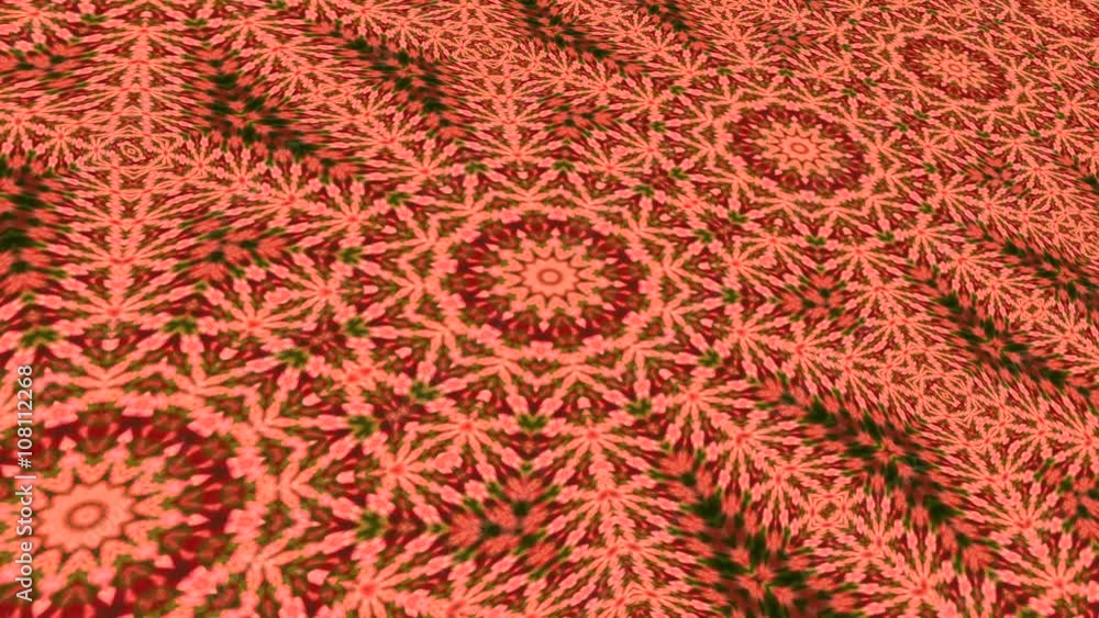 Amazing abstract kaleidoscopic scaly pattern with row ultra complex ...