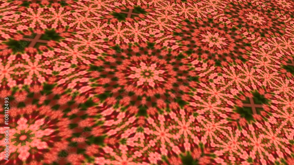 Amazing octuple kaleidoscopic pattern of colored scales with ultra ...