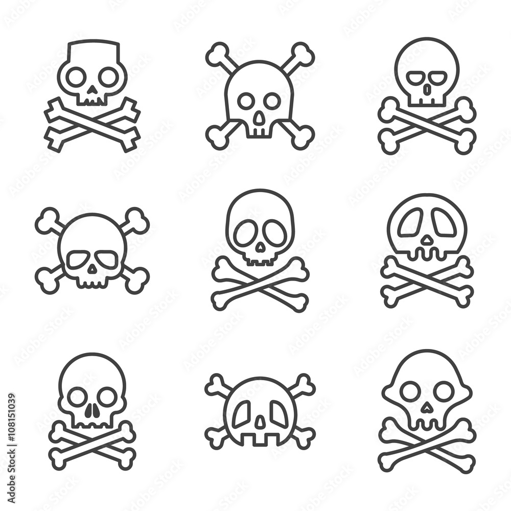 Simple Skull Outline