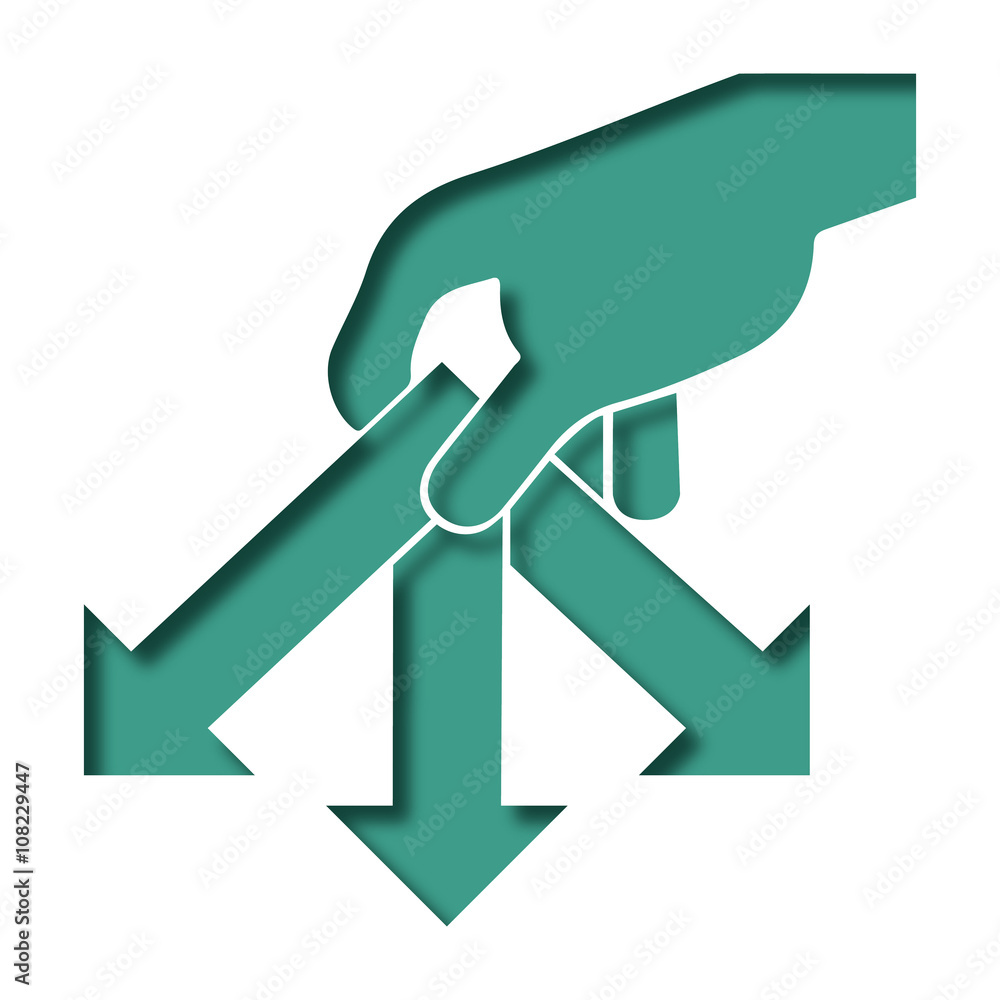 Vecteur Stock Logo tri sélectif. | Adobe Stock