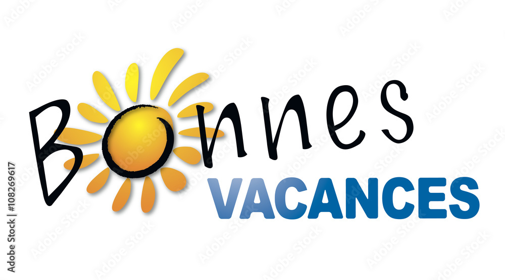 BONNES VACANCES SOLEIL Stock Vector Adobe Stock BONNES VACANCES SOLEIL Stock Vector Adobe Stock