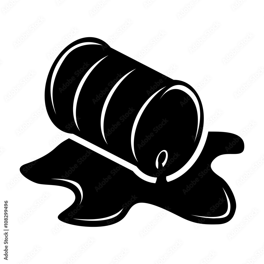 Vector black oil barrel icon. Oil barrel sign. Stock Vector | Adobe Stock