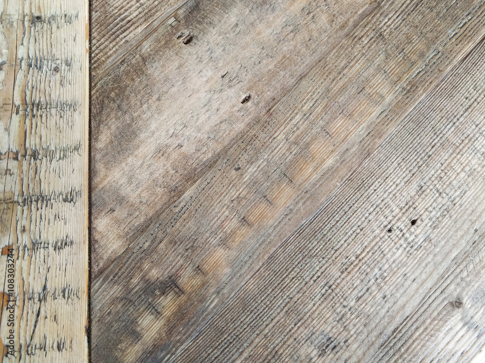 light wood background with wooden border Stock Photo | Adobe Stock
