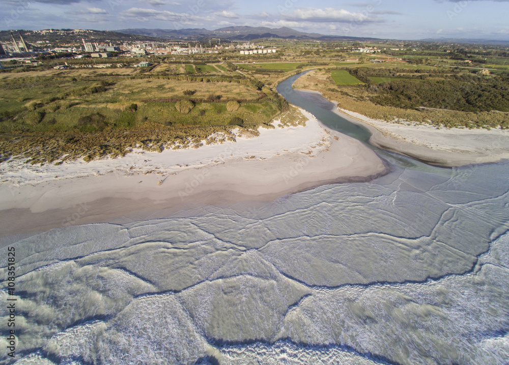 Spiagge bianche, Rosignano Solvay, Livorno Stock Photo | Adobe Stock